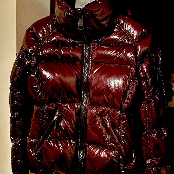 SAM. | Jackets & Coats | Nwt Sam Freestyle Down Puffer Merlot Jacket S Small | Poshmark